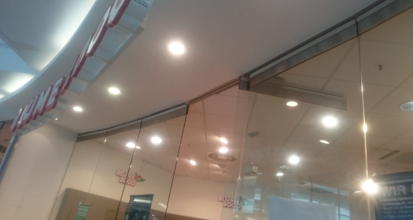Horizontal Schiebewände HSW, mobile Trennwände aus Sicherheitsglas ...